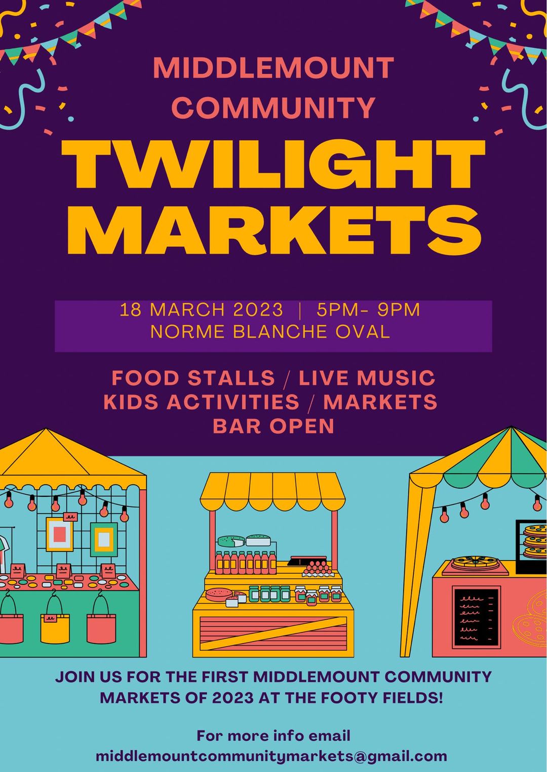 Middlemount Community Twilight Markets - Tieri