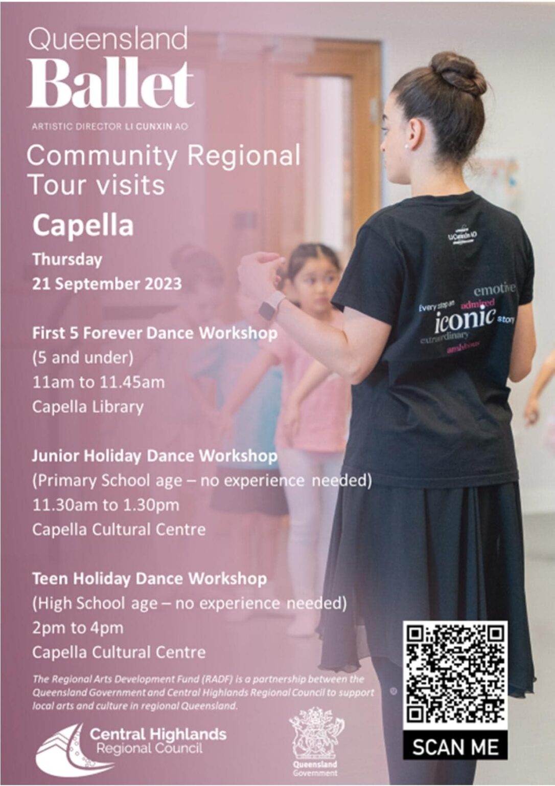 Queensland Ballet - Community Regional Tour Visits - Tieri