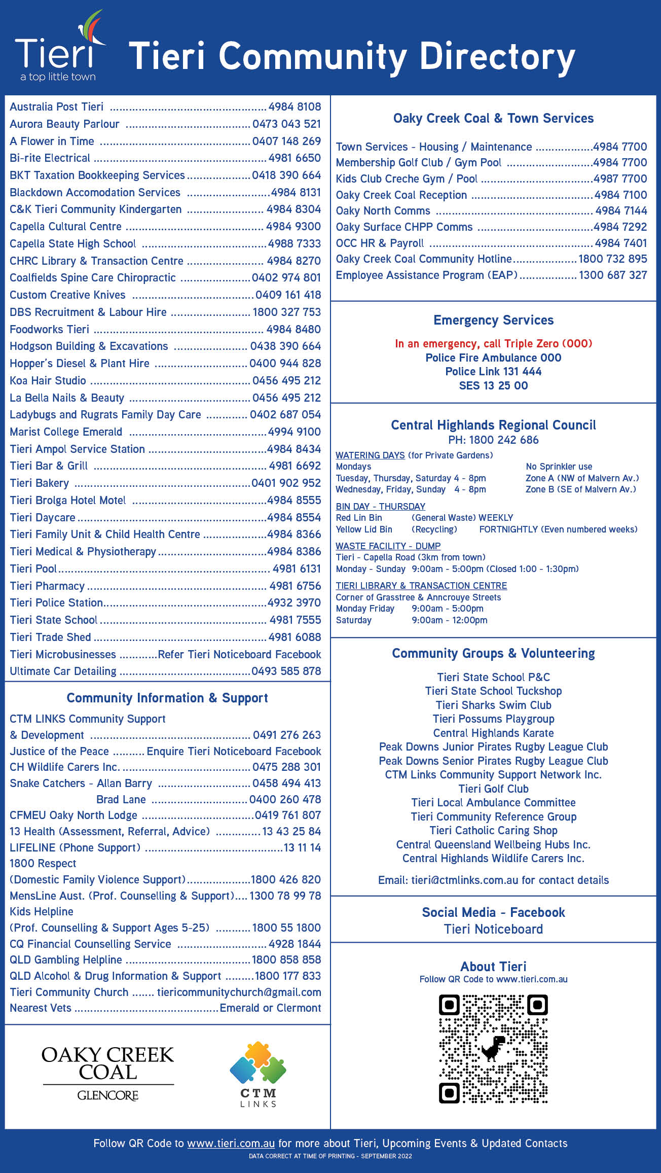 Business Directory - Tieri